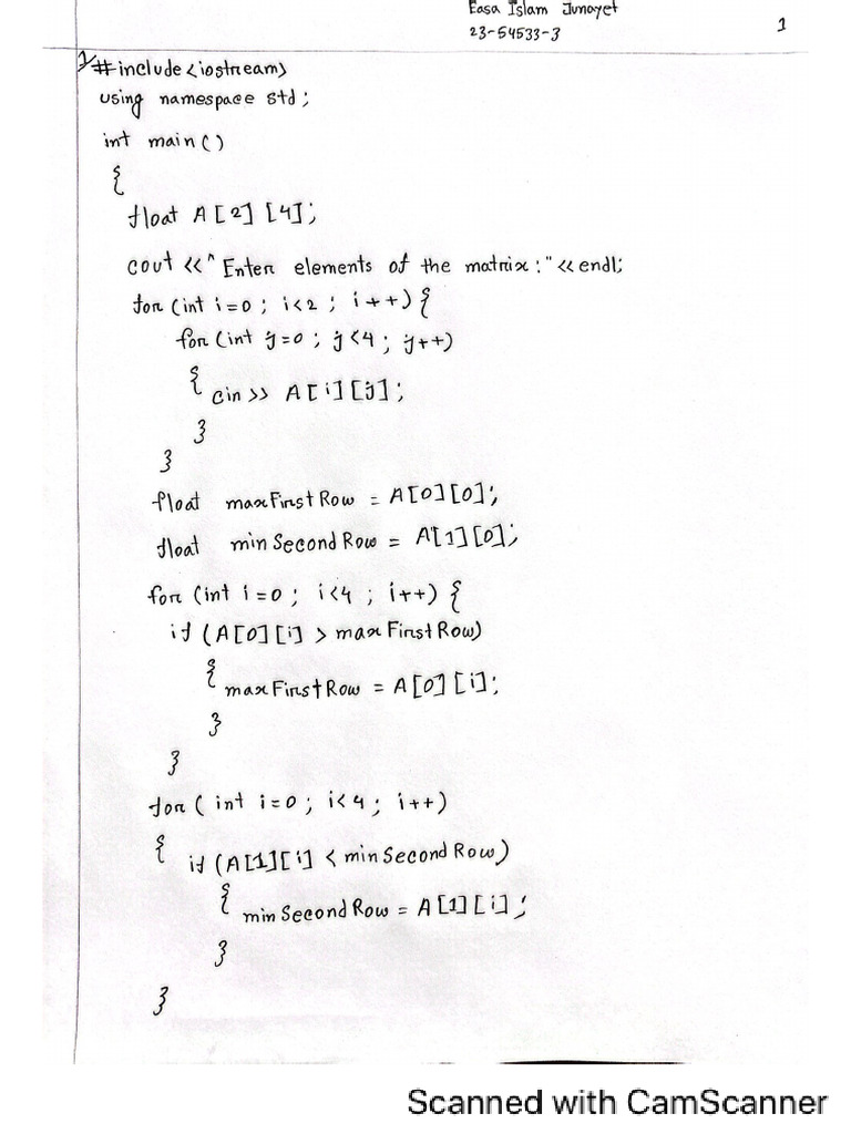 Ip Lab Assignment | PDF