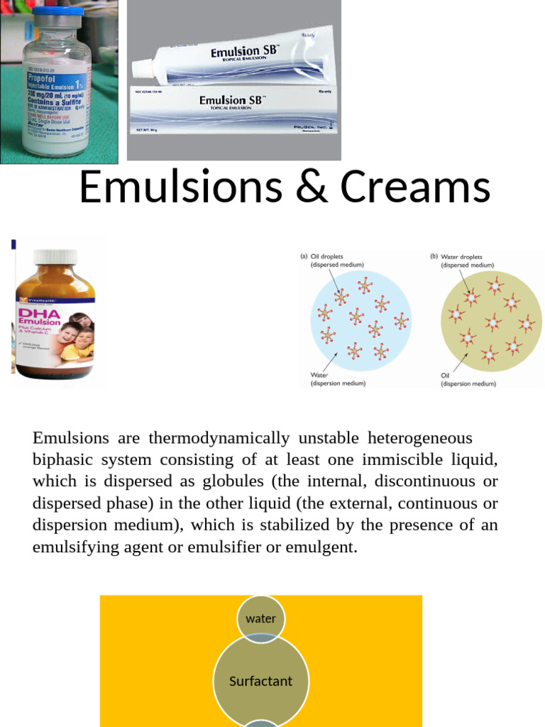 Emulsions | PDF