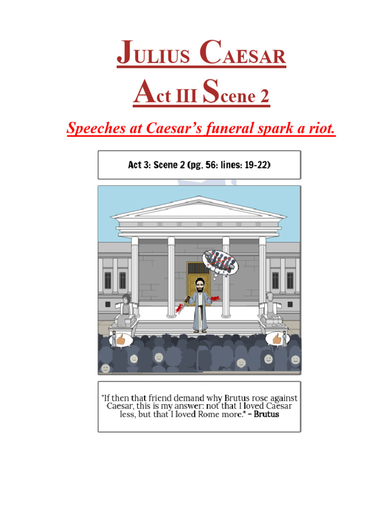 JC Act 3 Scene2 | PDF