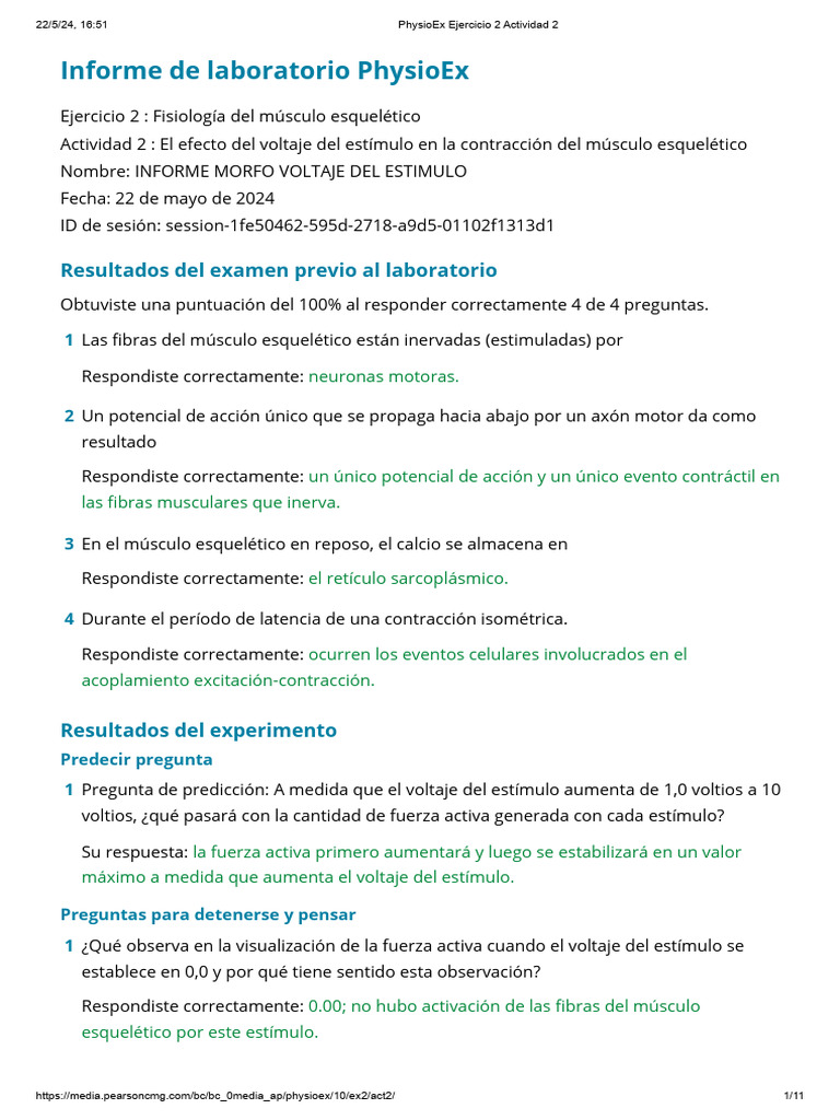Informe Morfo - Voltaje Act 2 | PDF