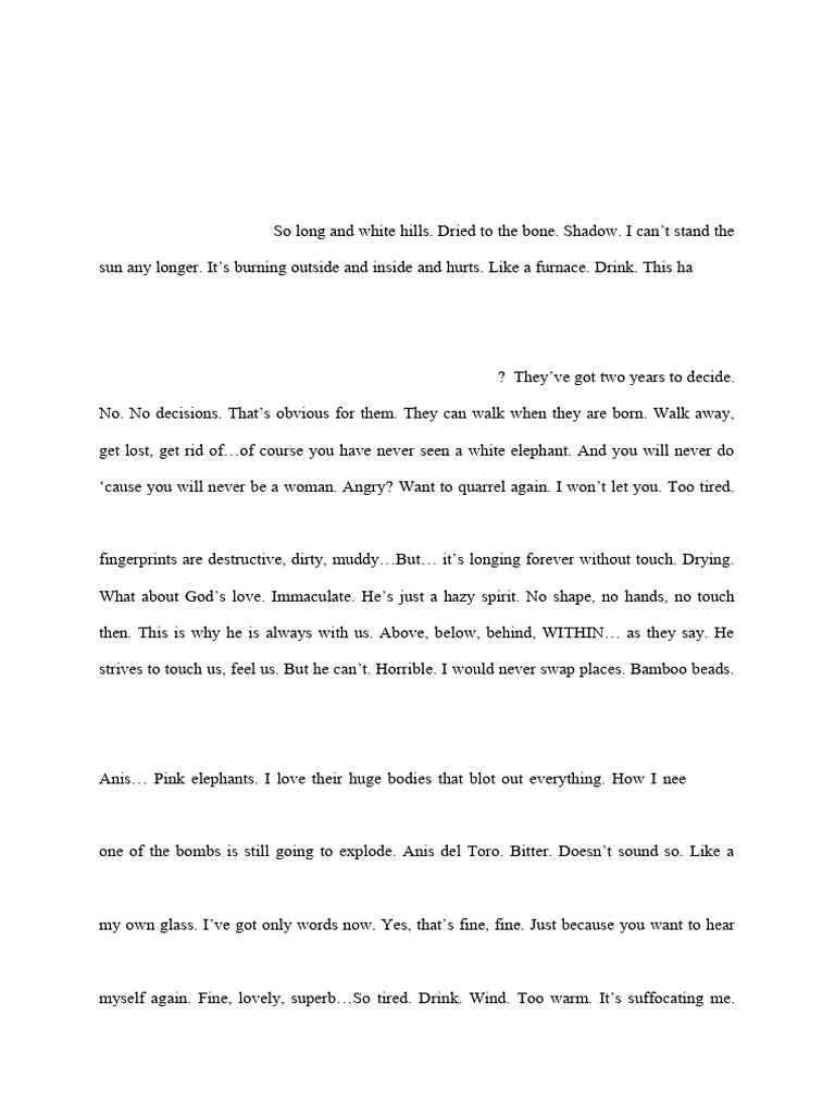 Ernest Hemingway - Hills Like White Elephants | PDF