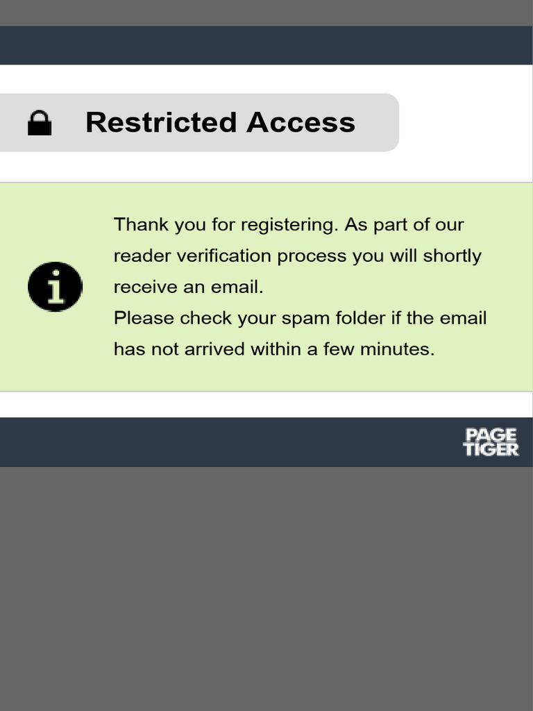Page Tiger Reader Login | PDF