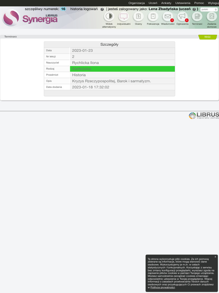 LIBRUS Synergia | PDF