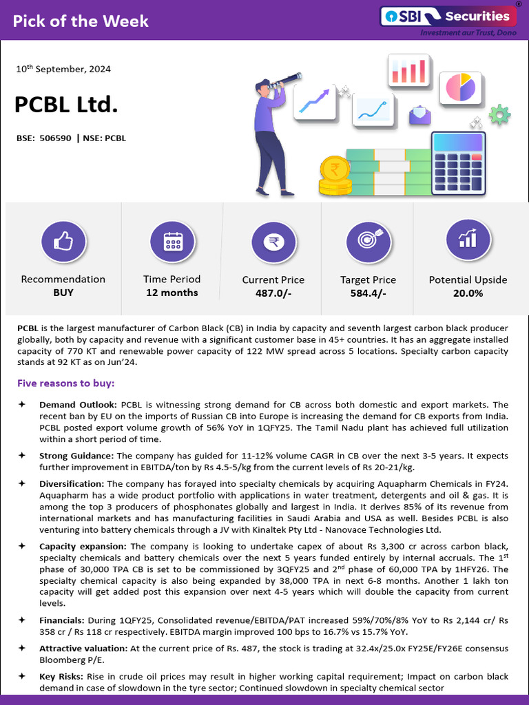 PCBL Stock Recommendation | PDF