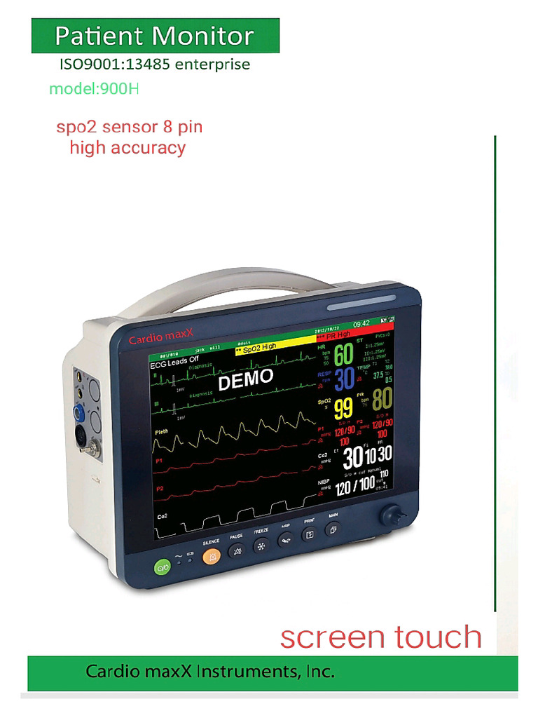 Patient Monitor Black | PDF