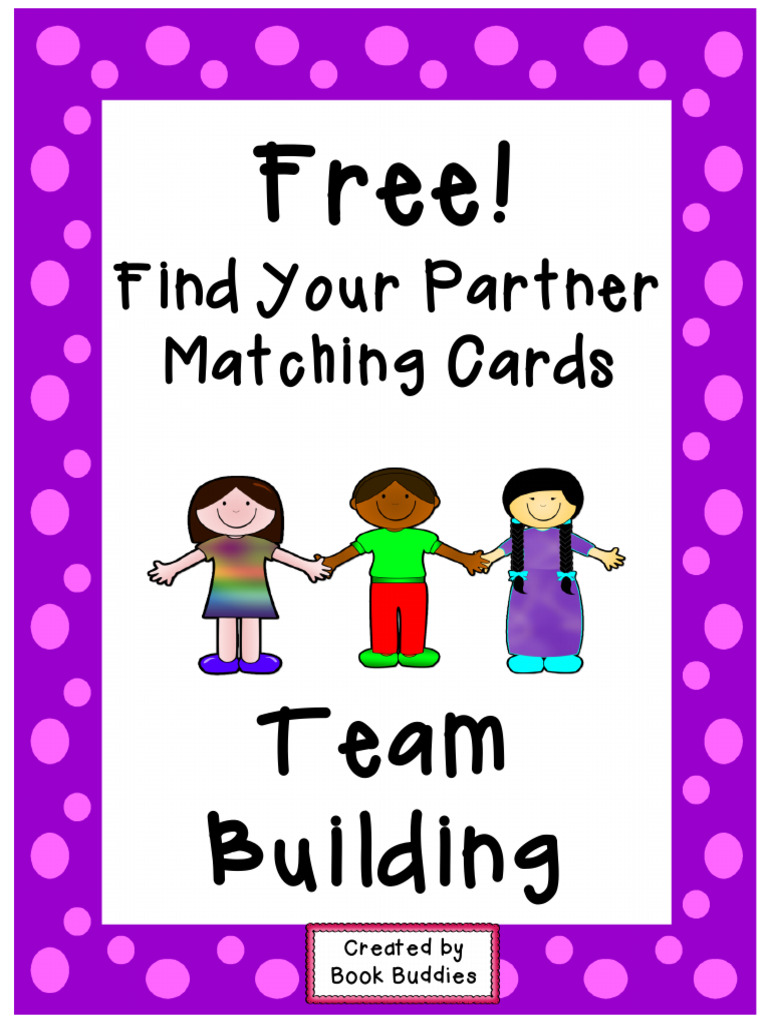 Find Your Partner Matching Cards: Free! | PDF