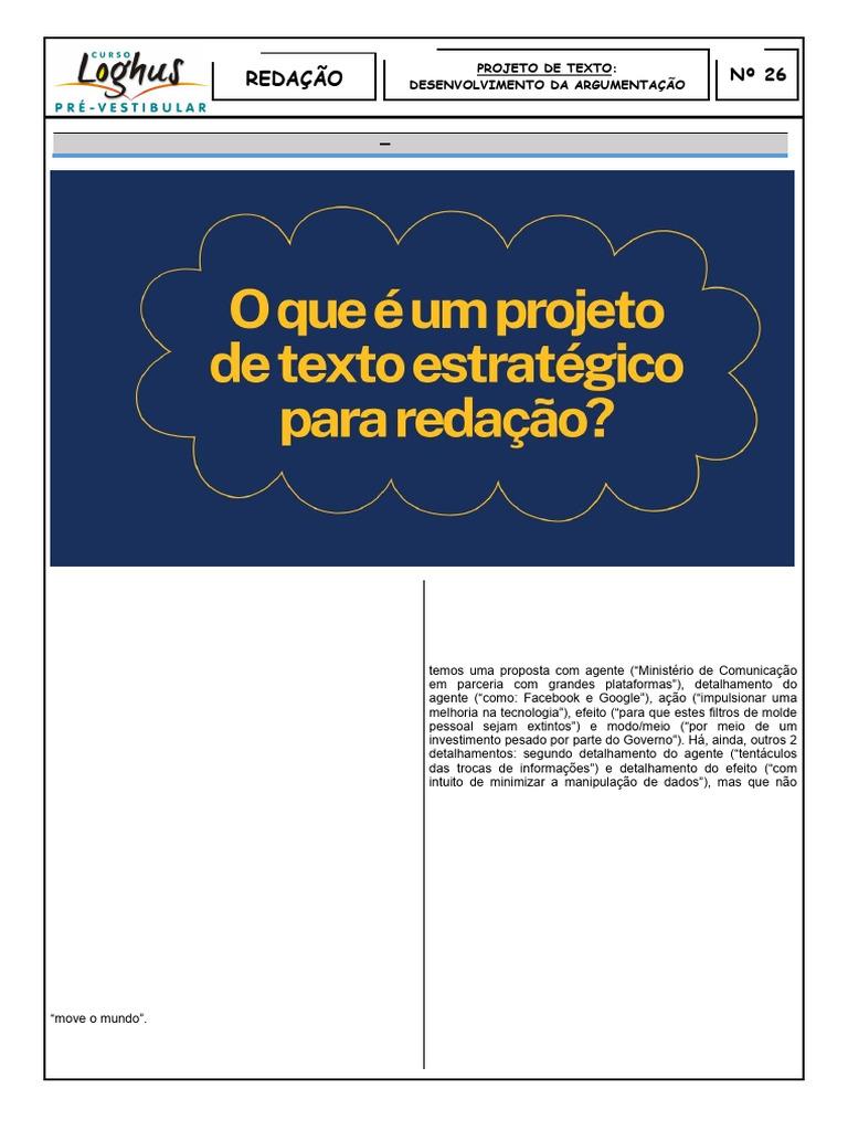 Arquivo 26 Projeto de Texto Relacao Da C3 Com A C5 M OK | PDF