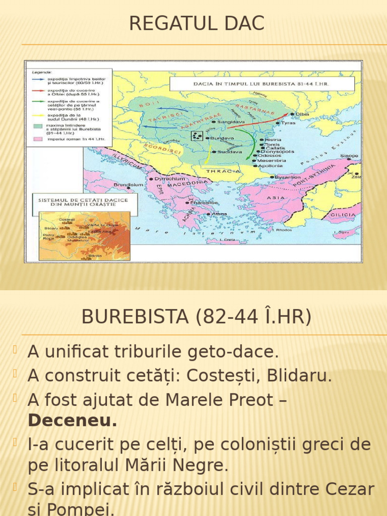 Burebista și Decebal | PDF