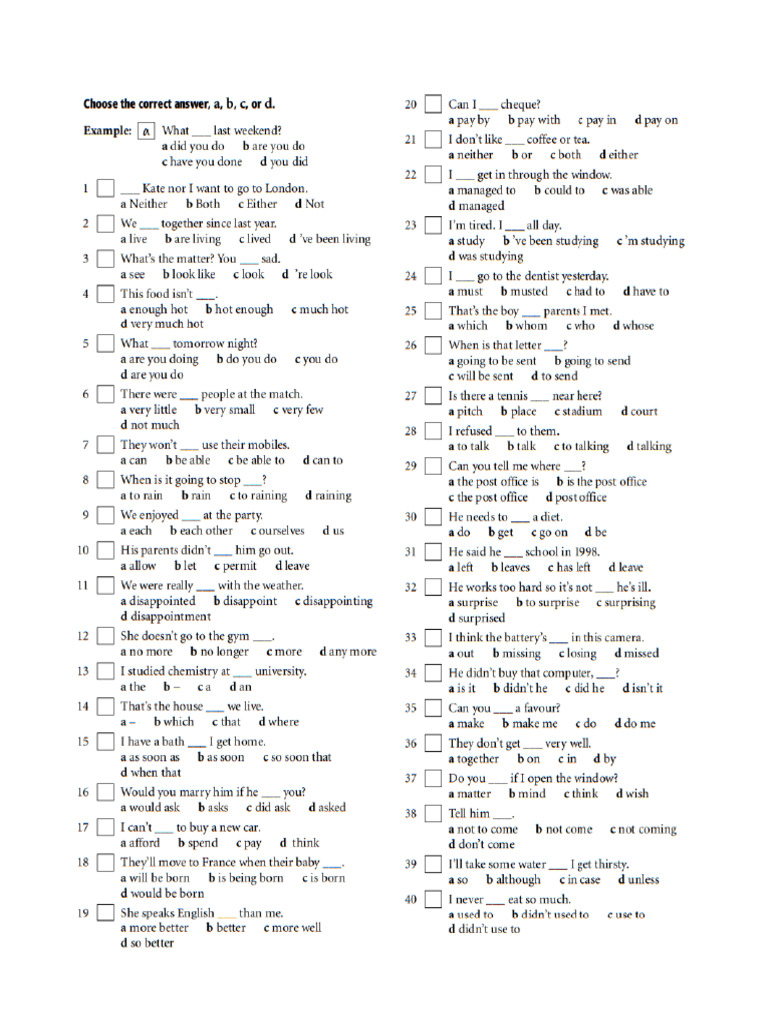 Level Test | PDF