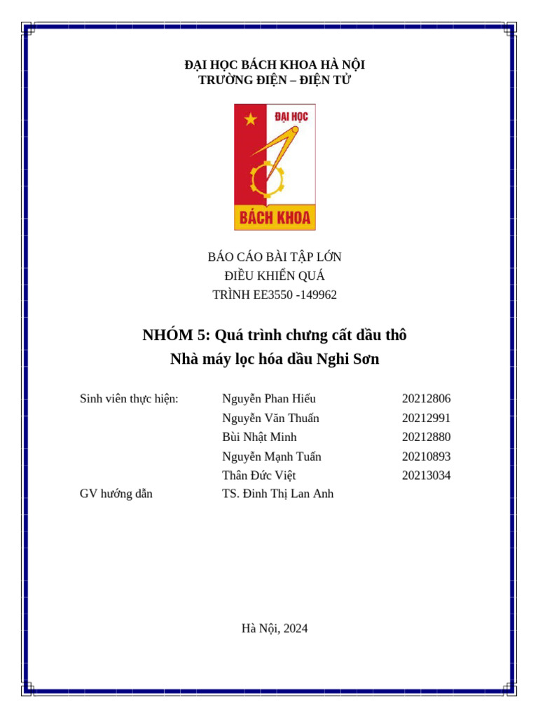 Nhóm-5 Report BTL-ĐKQT | PDF