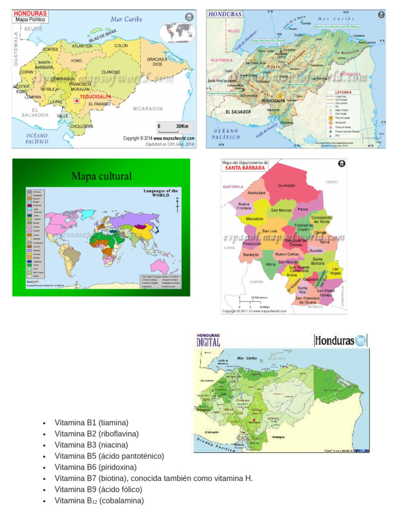 Mapas de Honduras | PDF