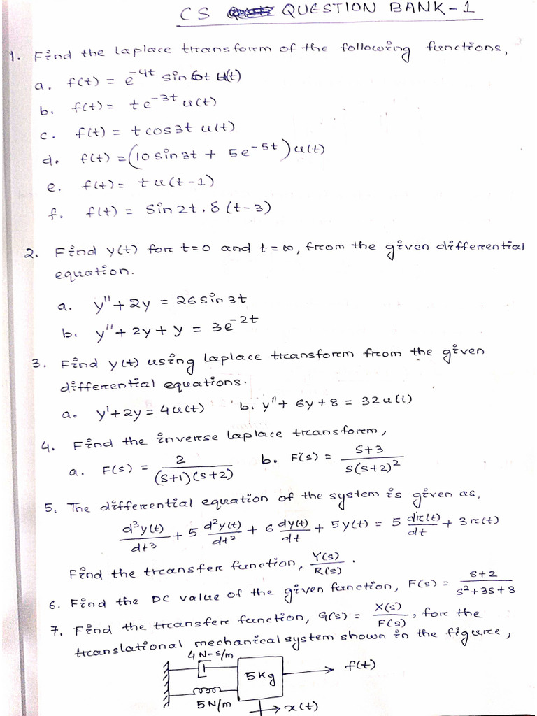 CS Quiz Bank - 1 | PDF