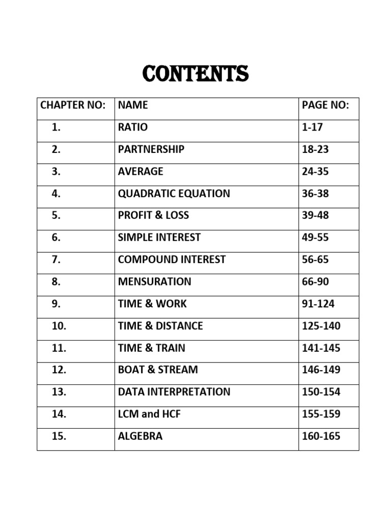 Math Booklet | PDF