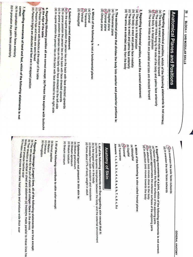 GA MCQs Module 1 | PDF