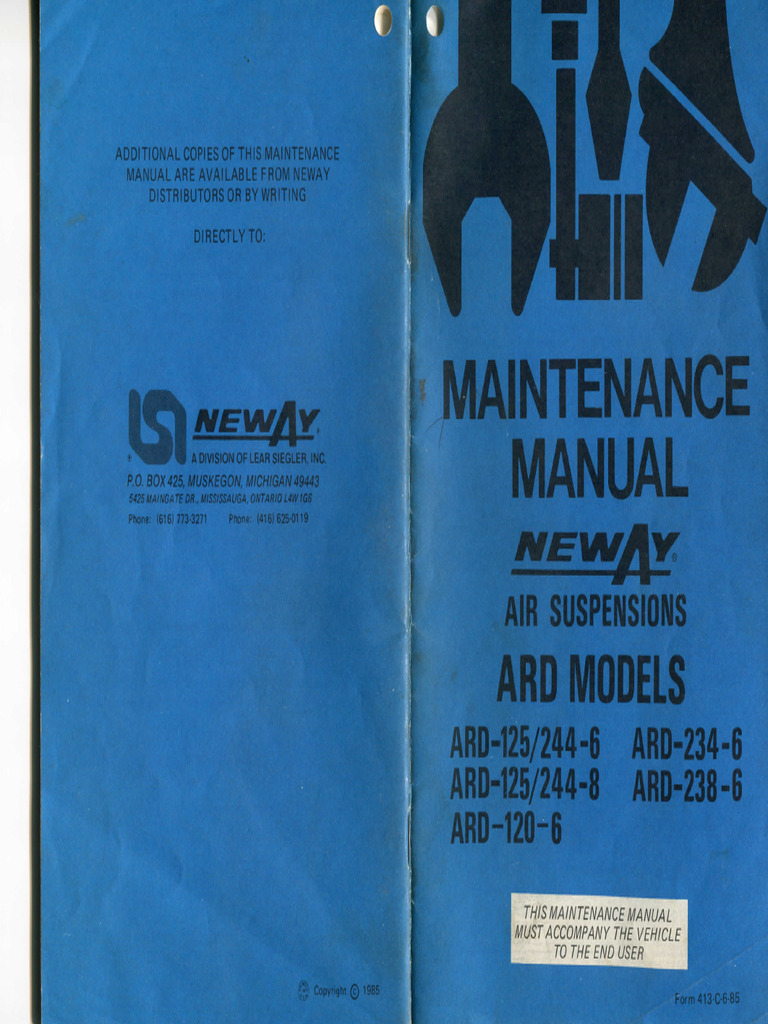 Neway Ard Manual | PDF