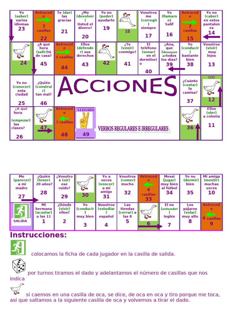 Juegos para El Verbo | PDF