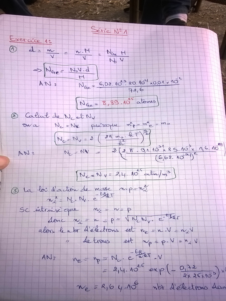 corrigé td 2013-2014 | PDF