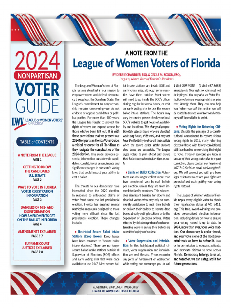 2024 English Voter Guide FINAL 2024 VG | PDF