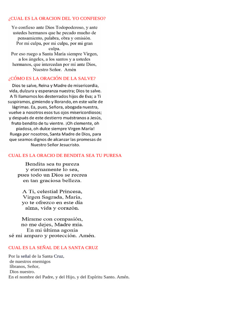 CATESISMO | PDF