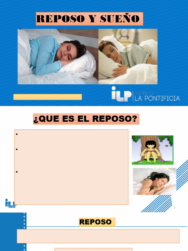REPOSO Y SUEÑO | PDF