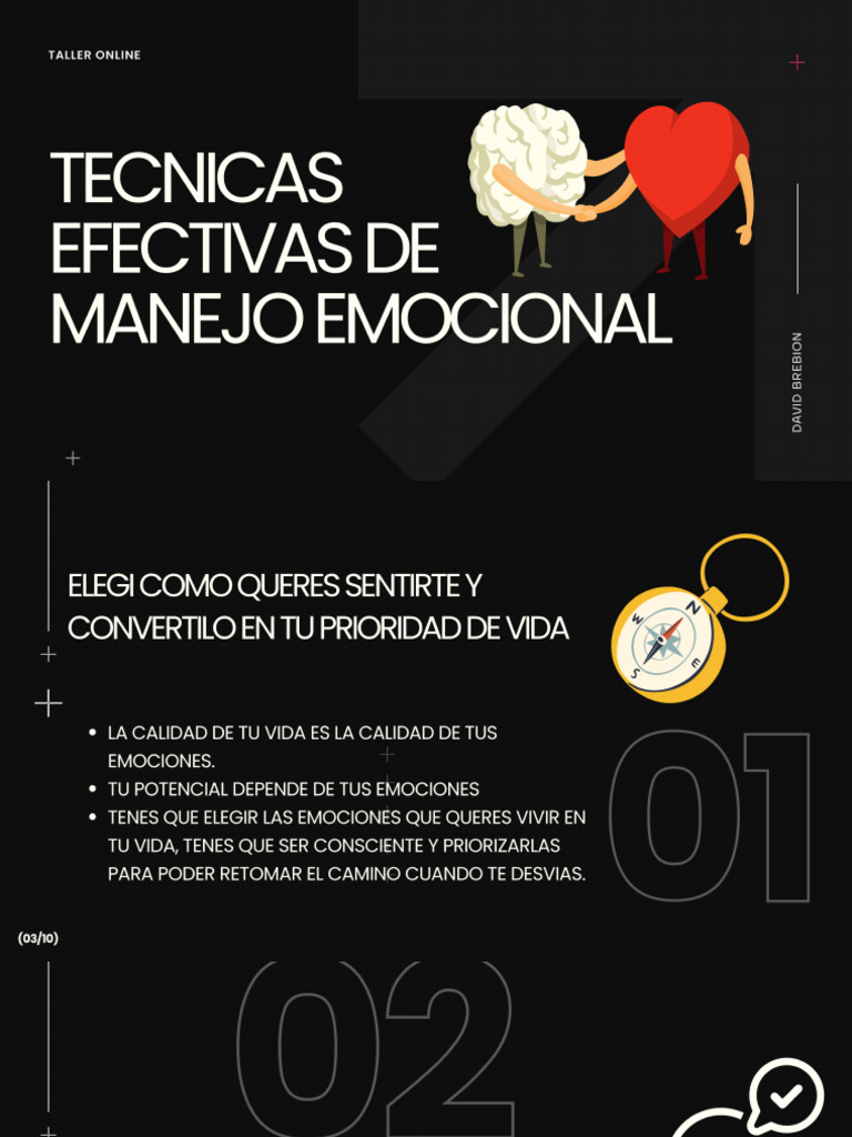 Tecnicas Efectivas de Manejo Emocional | PDF