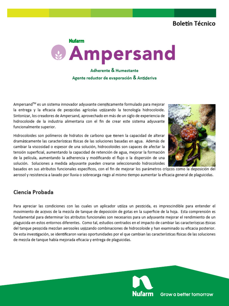 Folleto Ampersand | PDF
