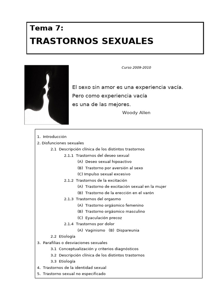 TEMA7.Trast Sexuales | PDF