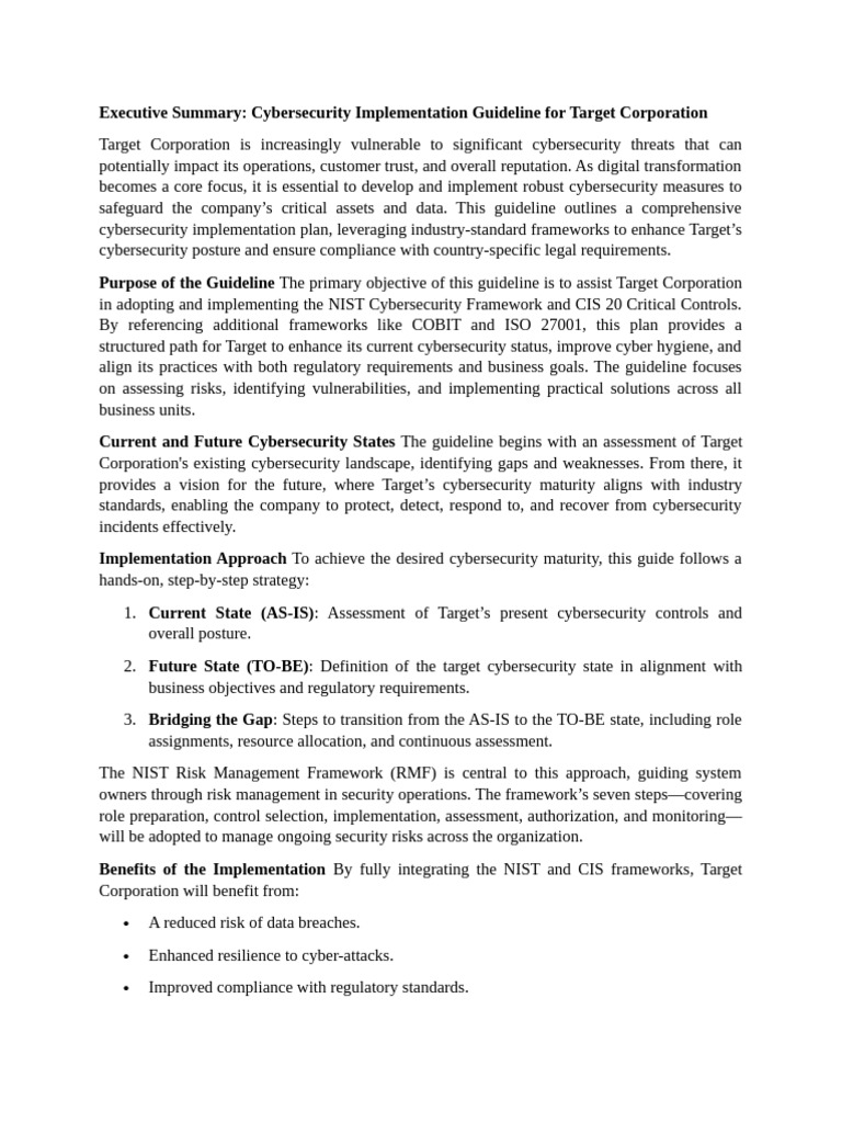 Executive Summary Rosalyn | PDF