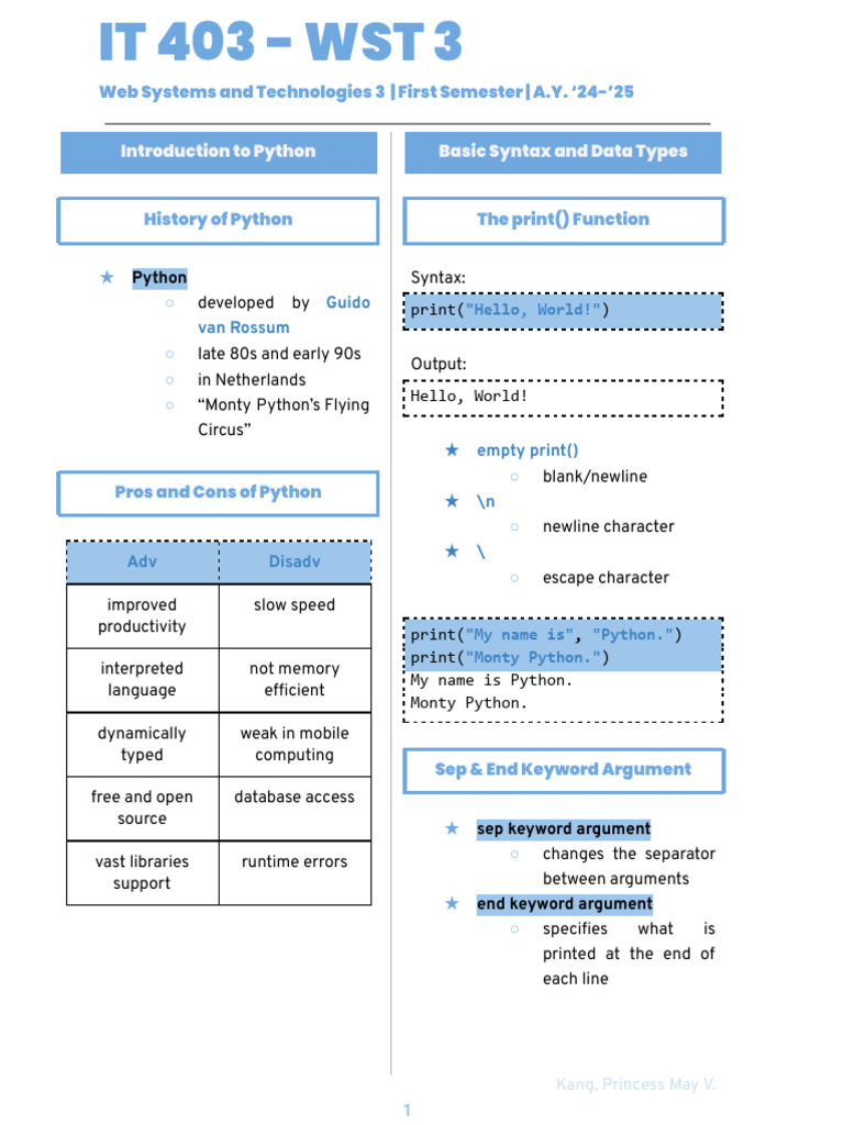 It 403 - WST 3 | PDF
