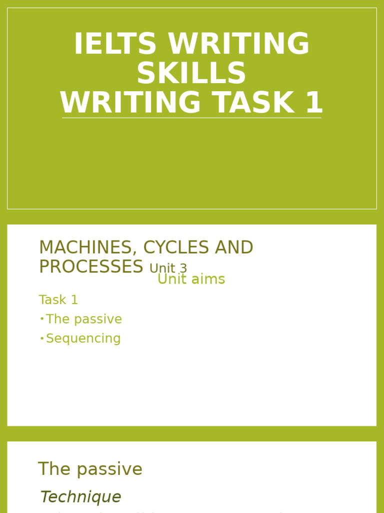 IELTS Writing 4th Lesson | PDF