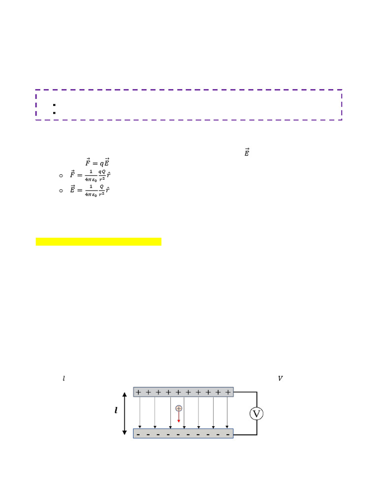 Lecture 06 Note Module 02 Electric Fields Pdf