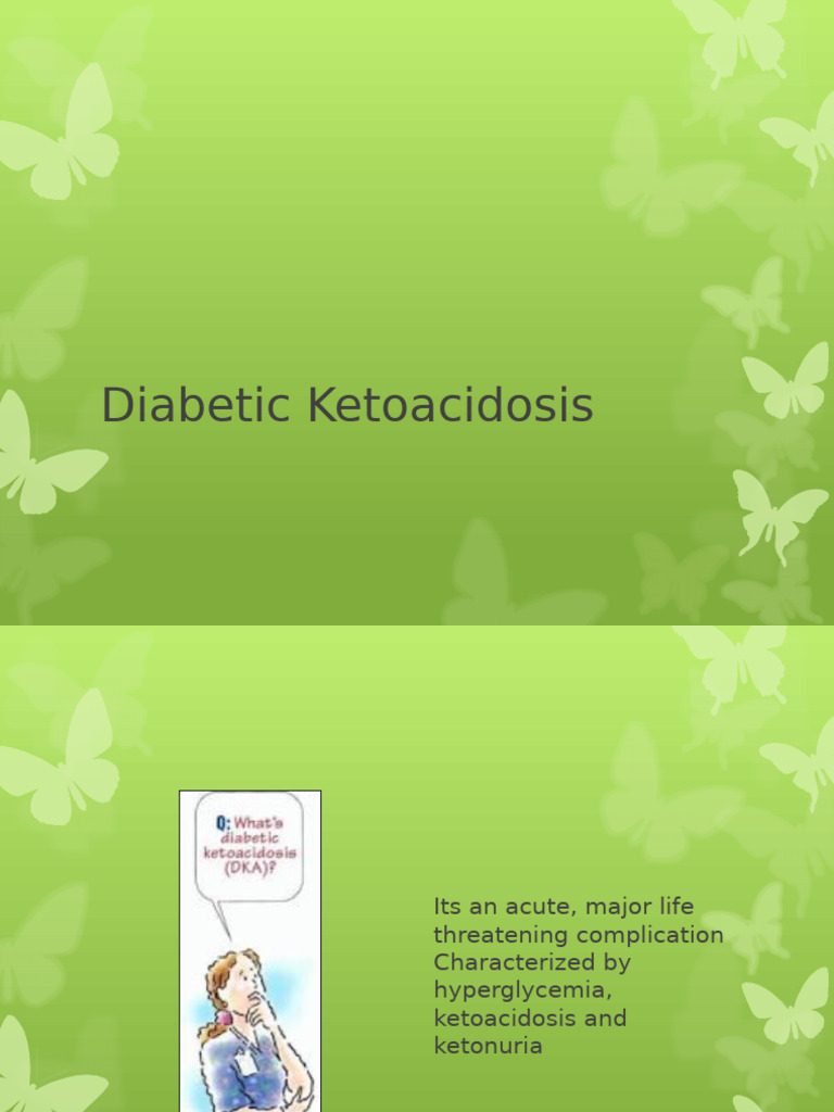 Diabetic Ketoacidosis | PDF