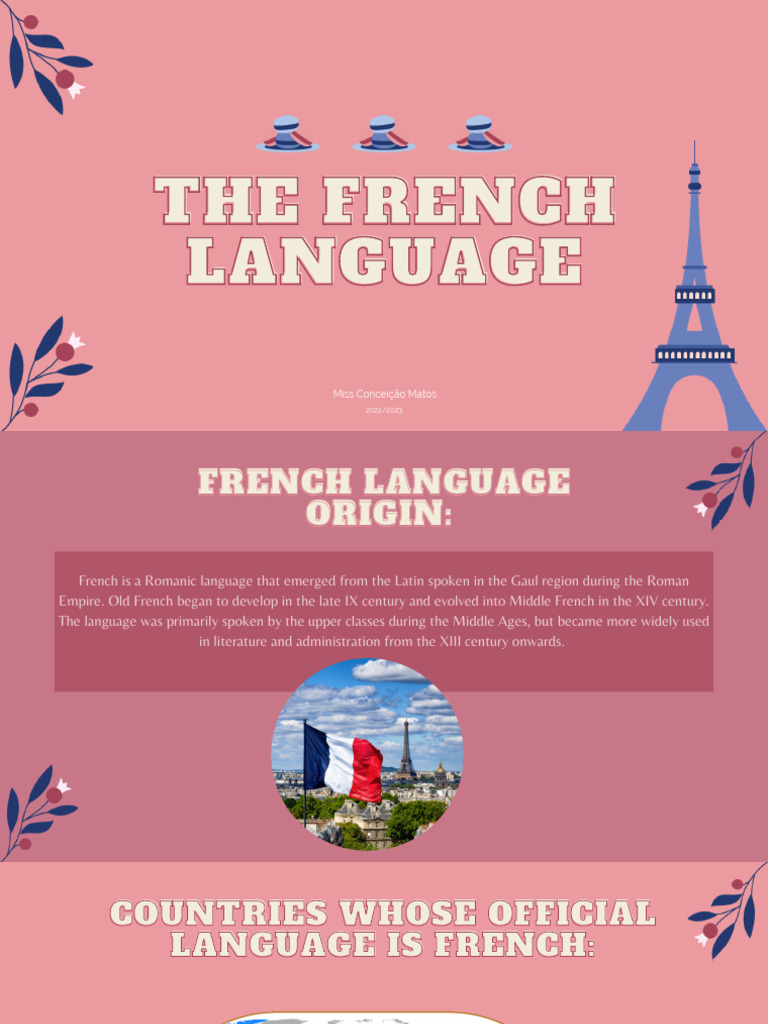 The French Language | PDF