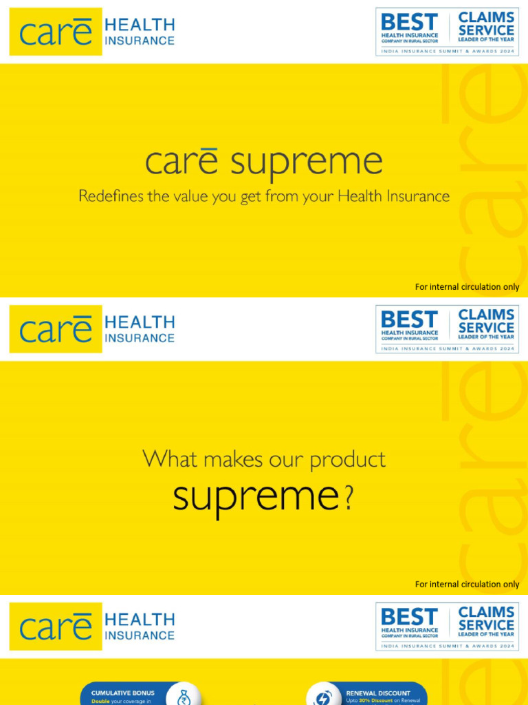 Care Supreme | PDF