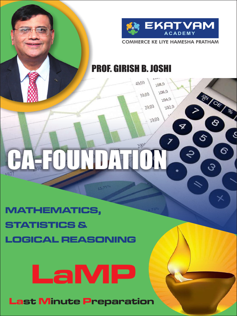 CA Foundation - Maths LaMP Book - Nov 2020 | PDF
