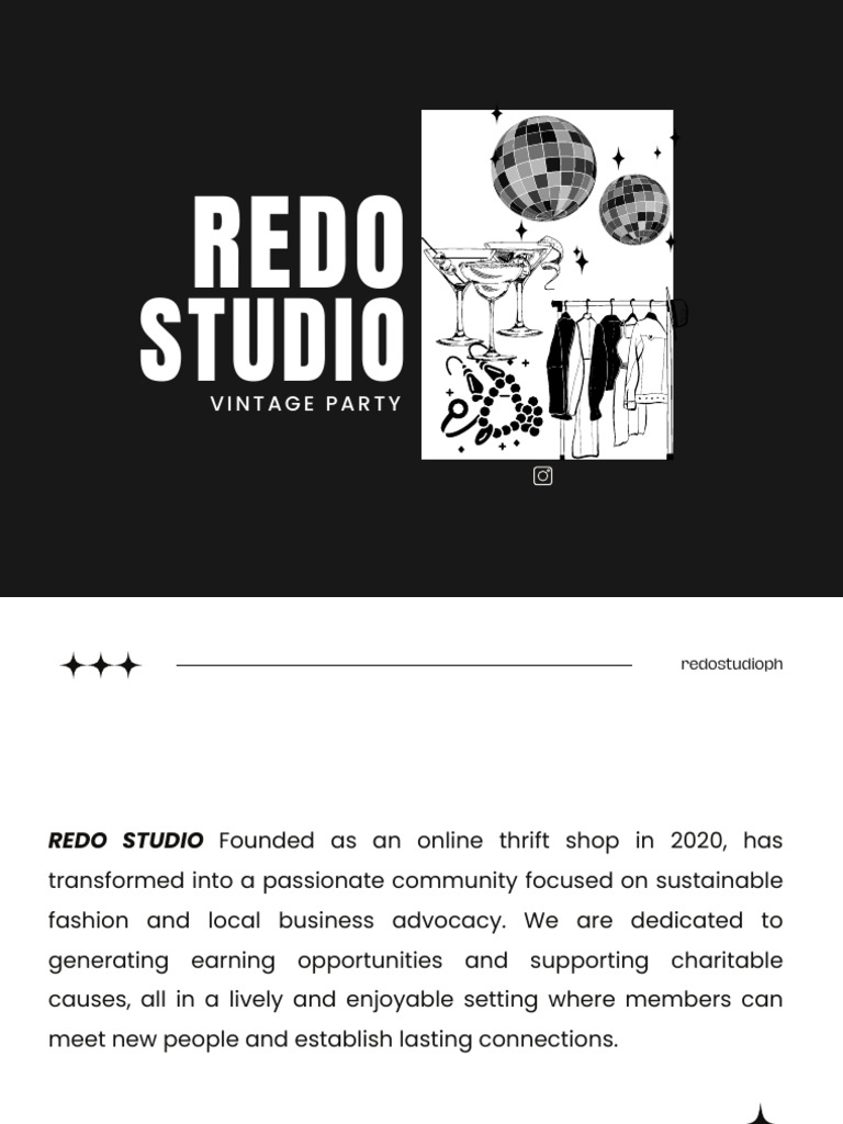 Redo Studio Event PDF | PDF