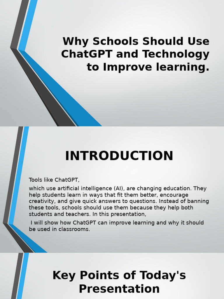 Why Schools Should Use ChatGPT and Technology To-3 | PDF