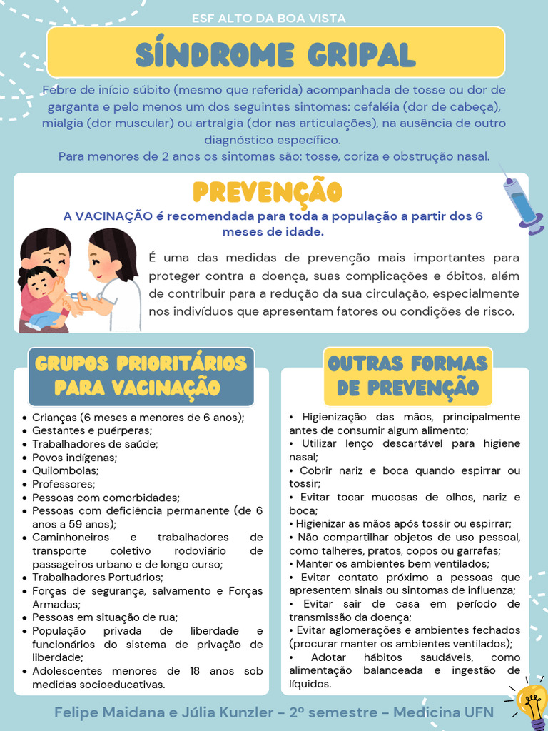 Síndrome Gripal PDF | PDF