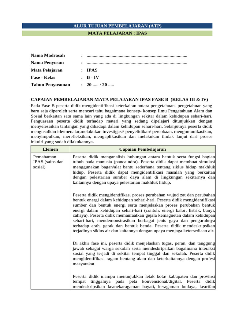 Atp Ipas Iv | PDF