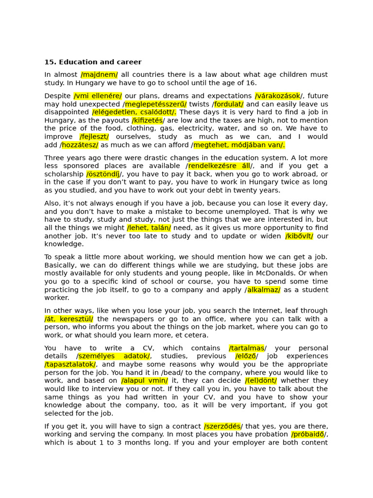 Education | PDF