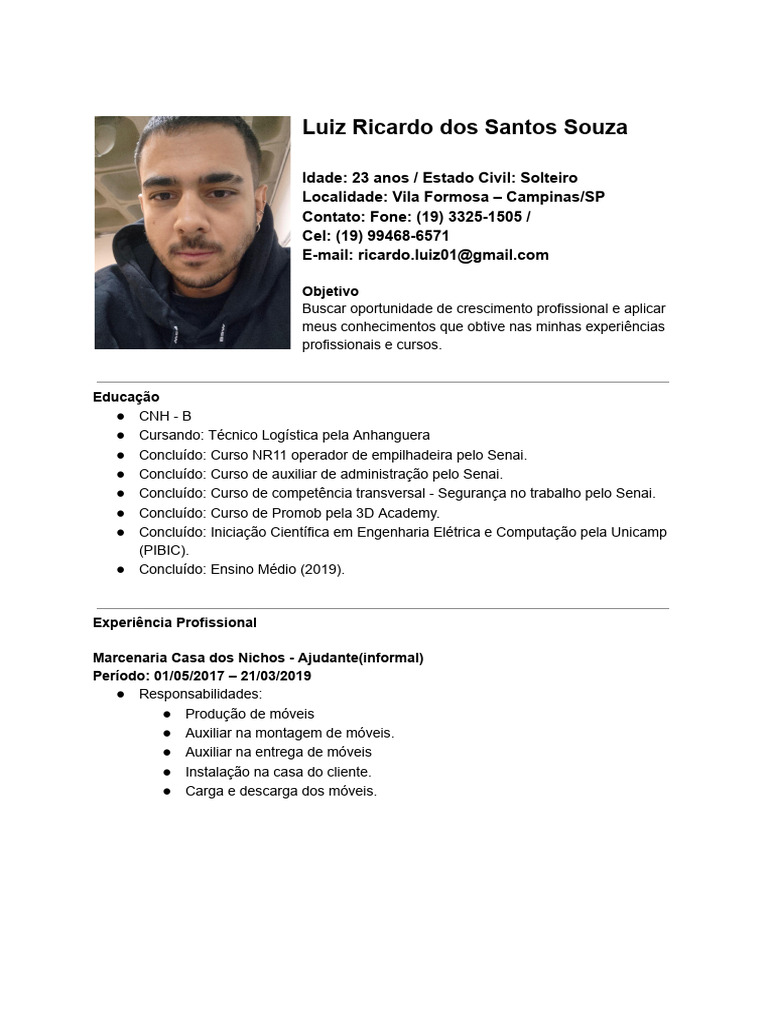 Currículo Operacional 2024 Cf. | PDF