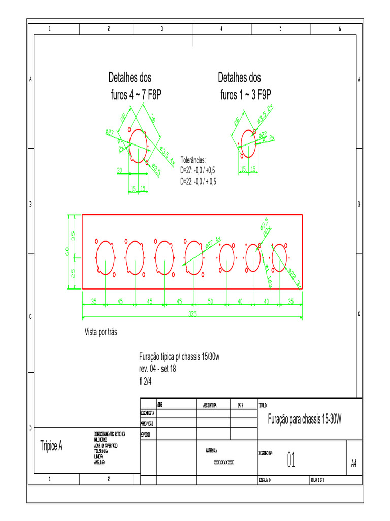 Furação Típica para Chassis 15-30w-Layout2-JIS A4 Title Block ...
