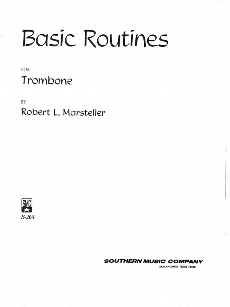 Basic Routines | PDF