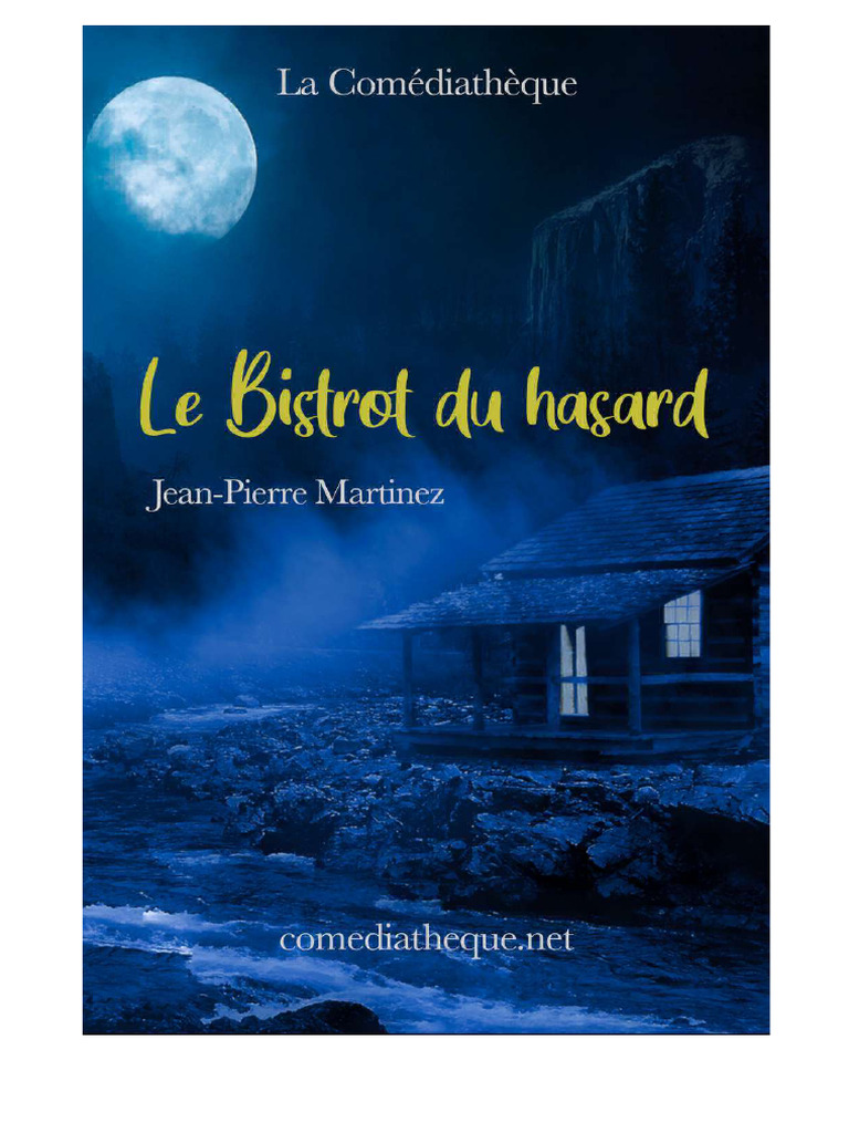 Lebistrotduhasard Edition Comediatheque Final | PDF