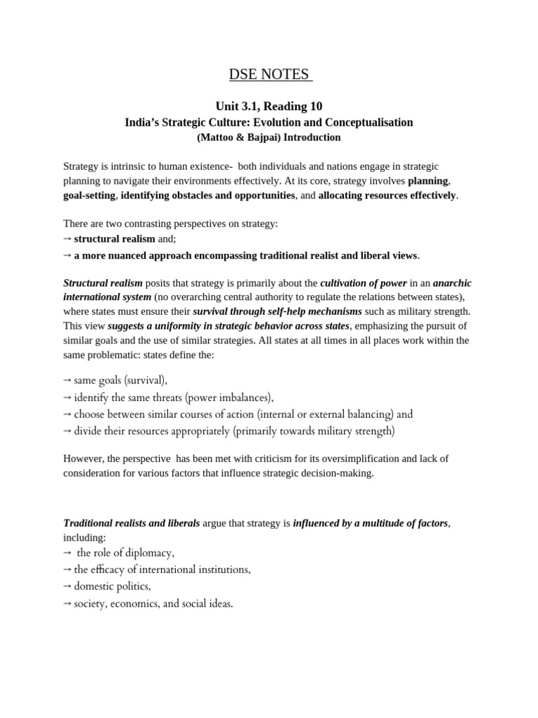 DSE NOTES Part 2 | PDF