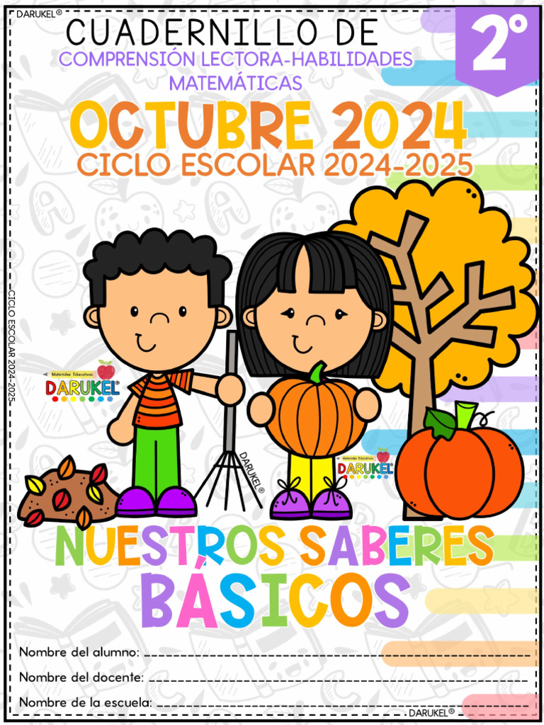 2° OCT2 NUESTROS SABERES DARUKEL 24-25.pdf Versión 1 | PDF