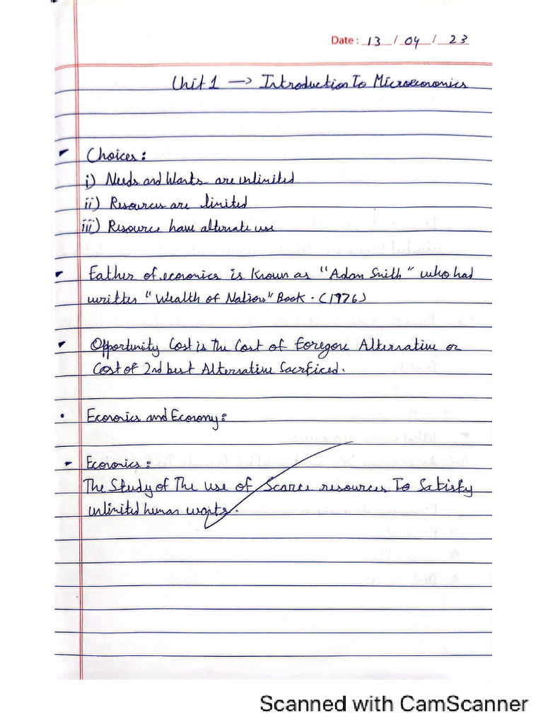 Micro Notes FT | PDF