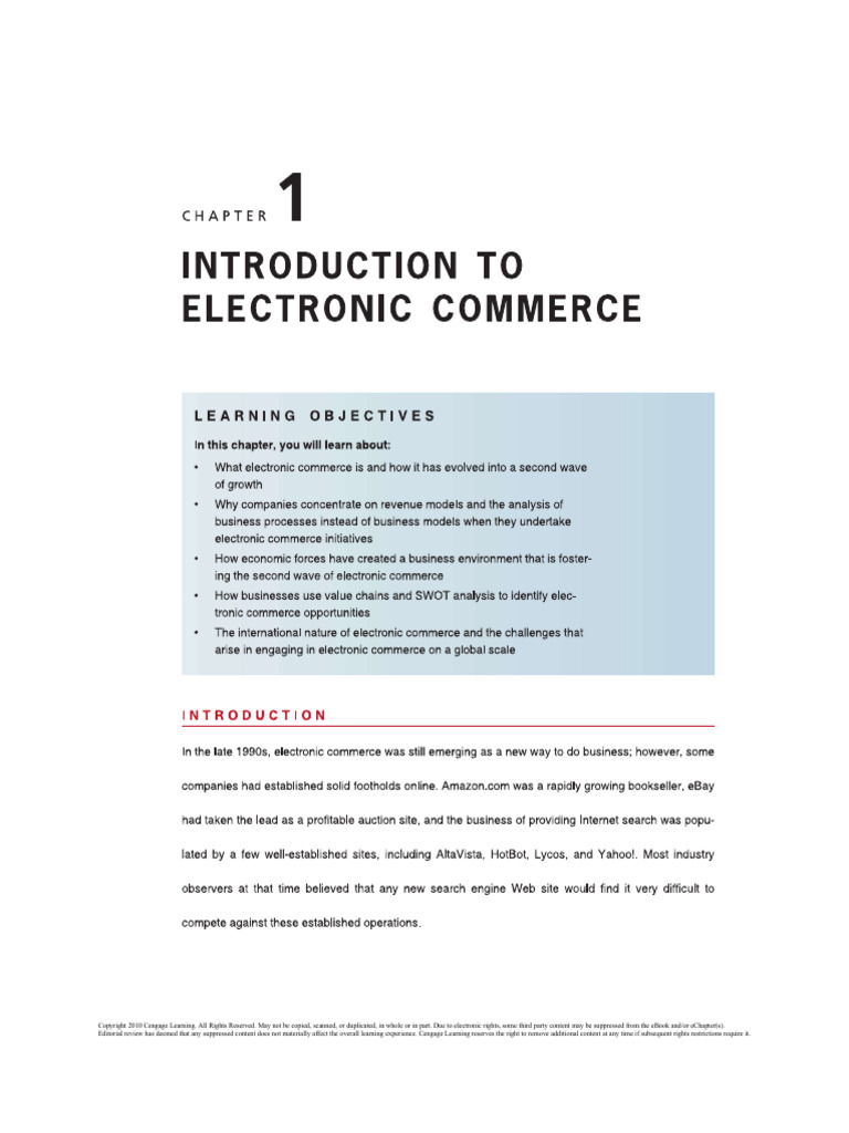 Introduction To Ecommerce - 241014 - 205105 | PDF | E Commerce | Business