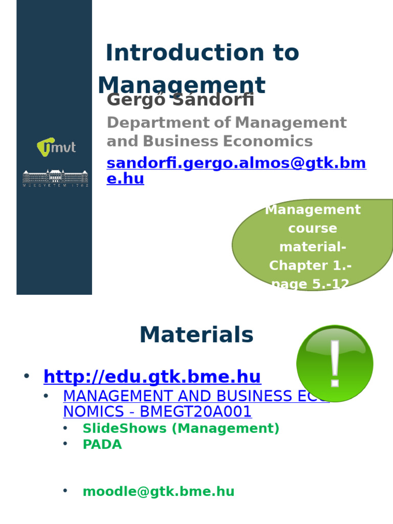 Management and Business Economics | PDF | Sustainability | Goal