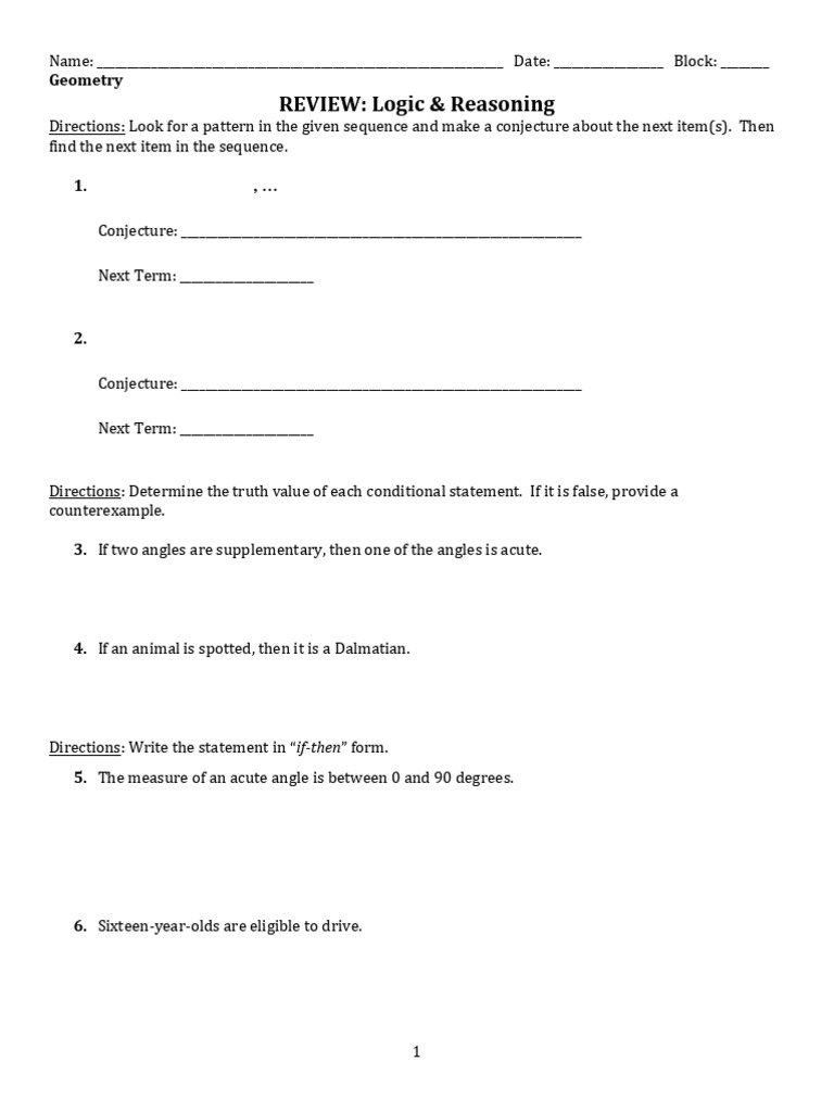 Geo Logic Review | PDF